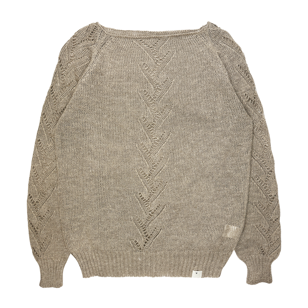 Cream Knit Sweater – faust